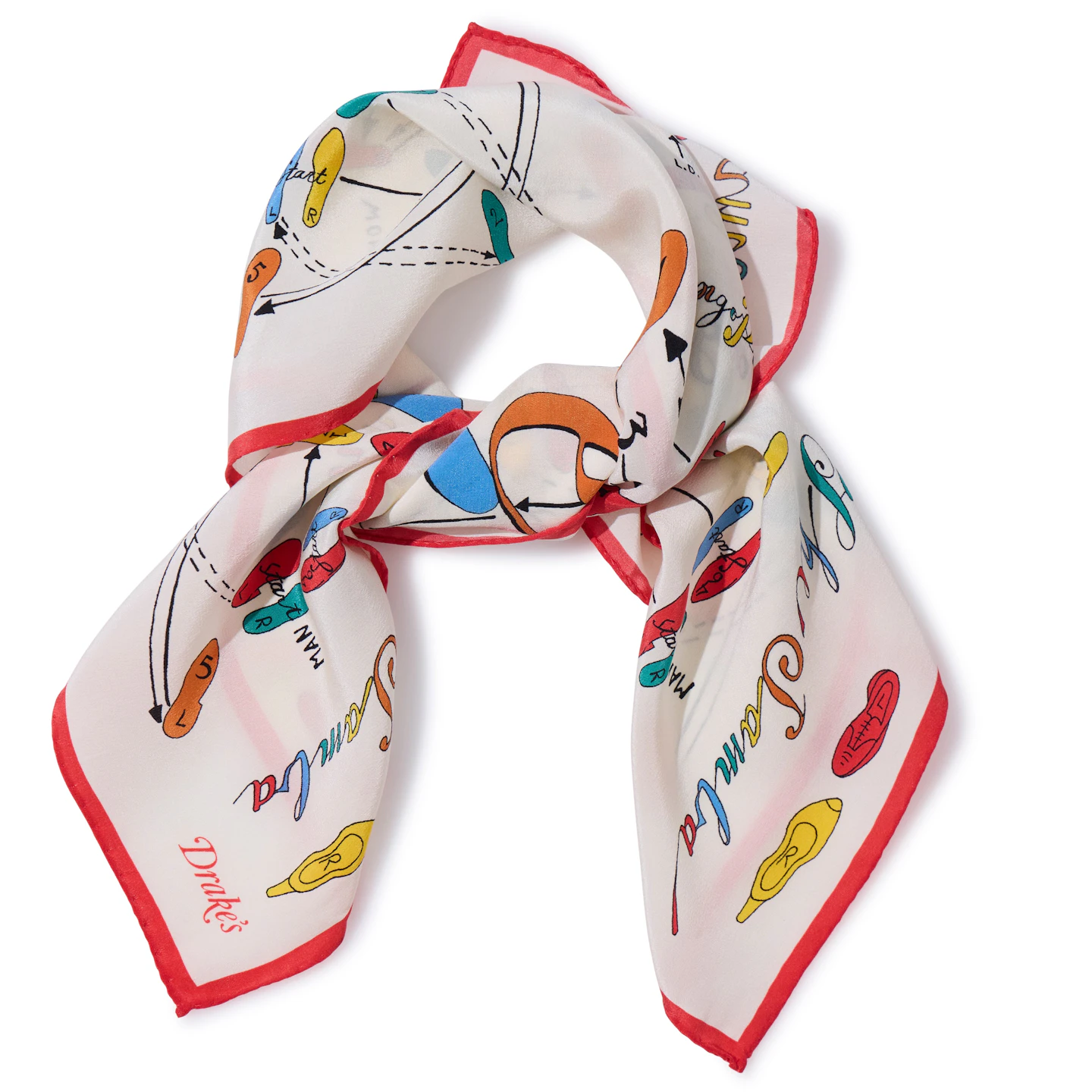 Silk Dance Steps Bandana - The Armoury