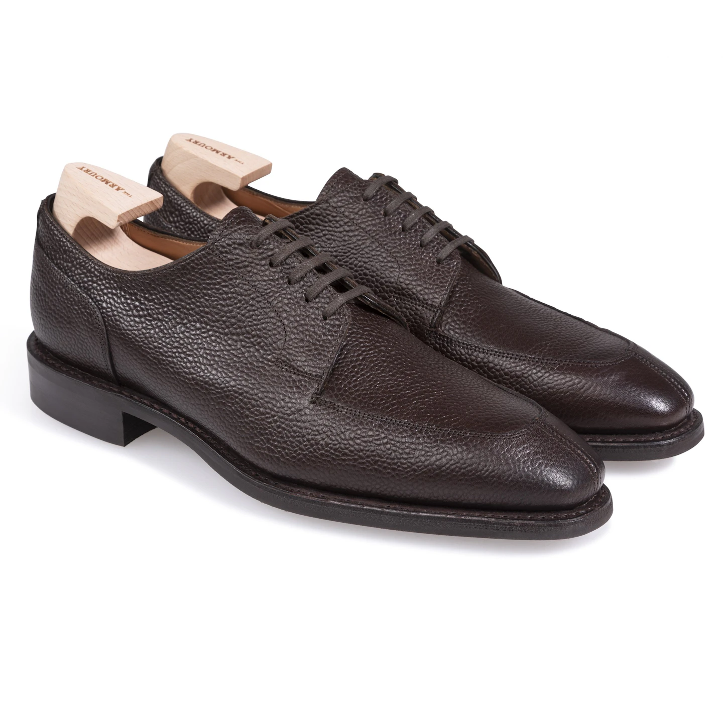 Jubilee Pebble Grain Split-toe Derby - The Armoury